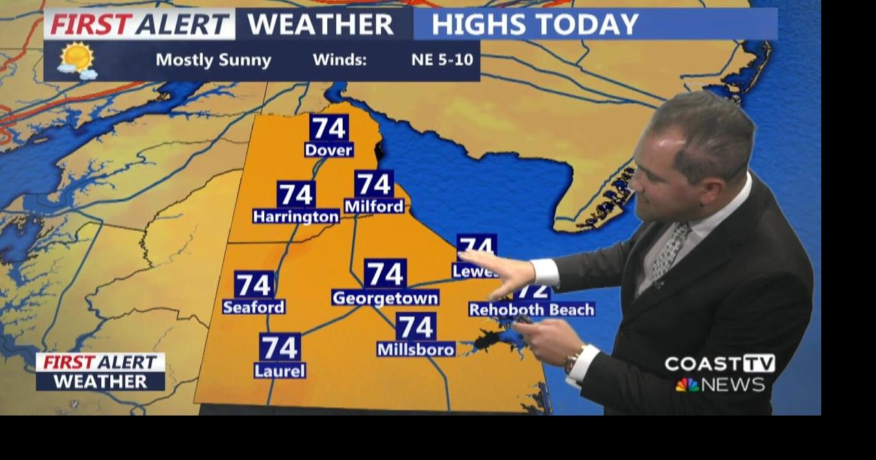 Monday Midday Forecast Update, September 8th, 2025 | Weather | coasttv.com