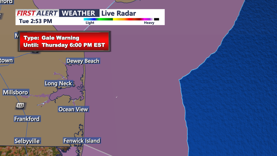 Windy Start to the New Year Across Delmarva | Weather | coasttv.com