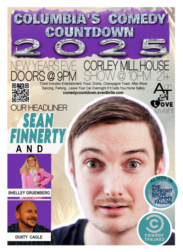 Columbia's Comedy Countdown at Corley Mill House | Communities ...