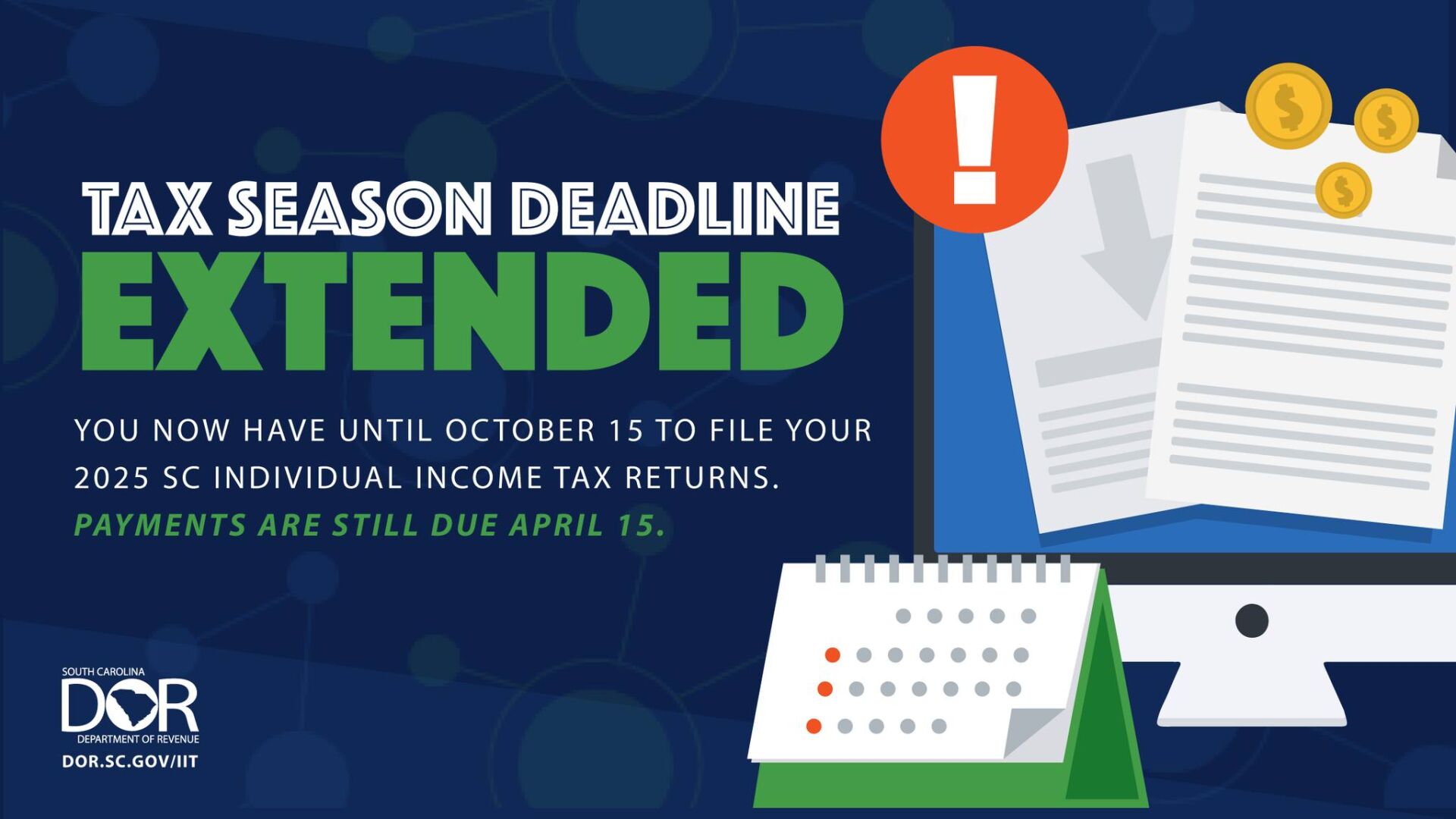 Deadline extended for filing 2025 state income tax returns ...