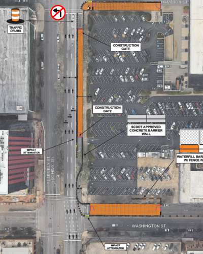 Assembly Street traffic pattern change starts today | Columbia ...
