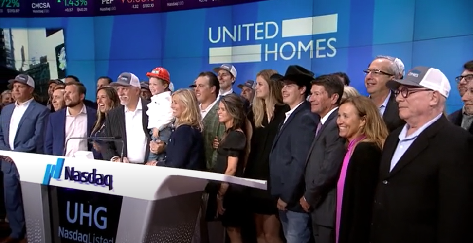 Columbia-based United Homes Group rings Nasdaq closing bell in Times ...