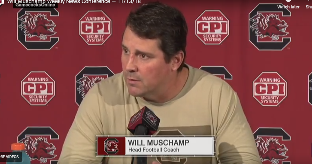 Gamecocks' Will Muschamp fired as head football coach | Columbia ...
