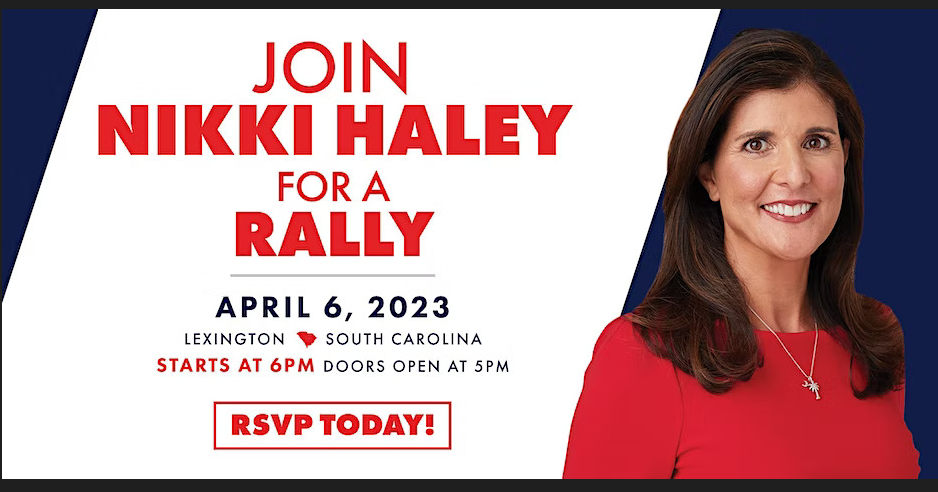 Former SC Governor Nikki Haley held presidential rally in Lexington ...