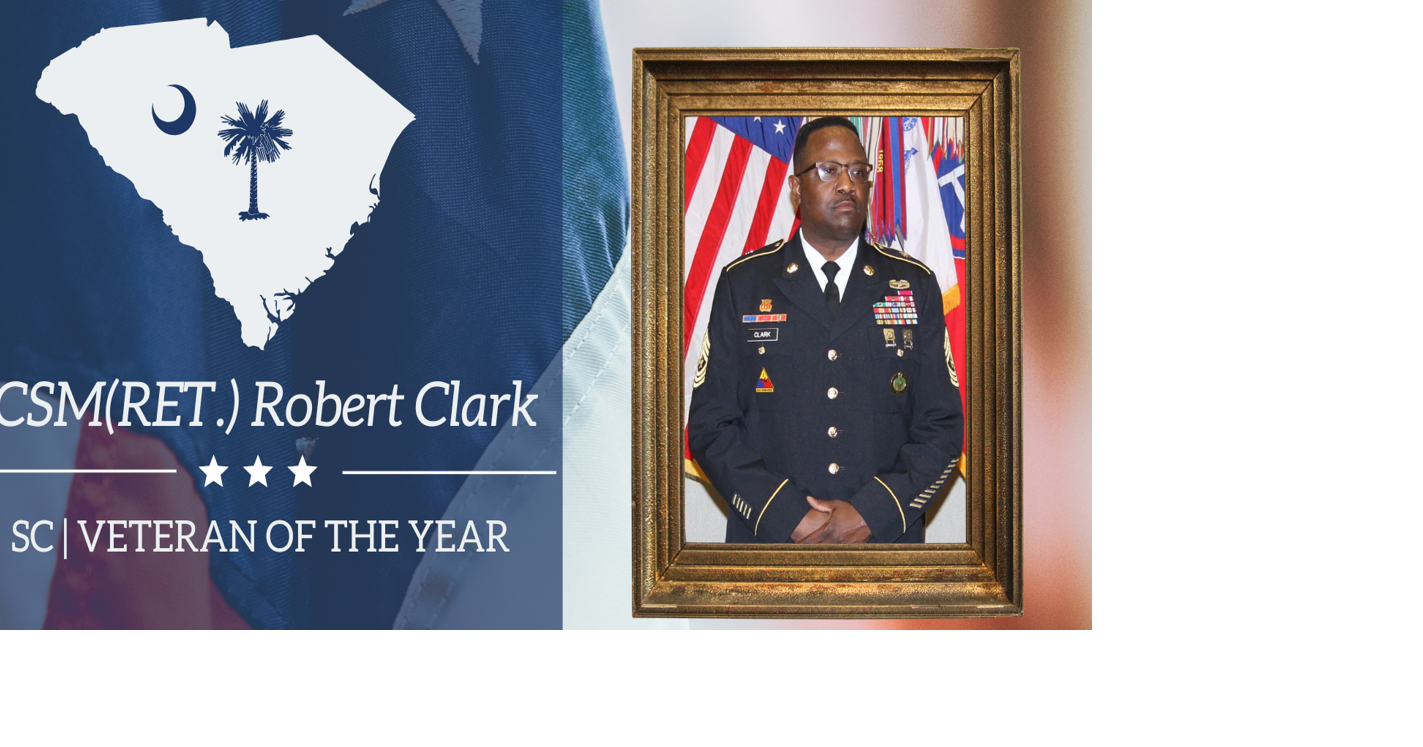 Retired Army Command Sergeant Major Robert L. Clark honored as S.C ...
