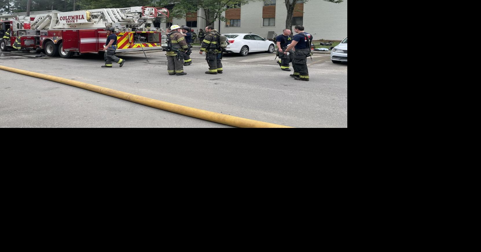 Columbia apartment complex fire leaves 30 people displaced ...