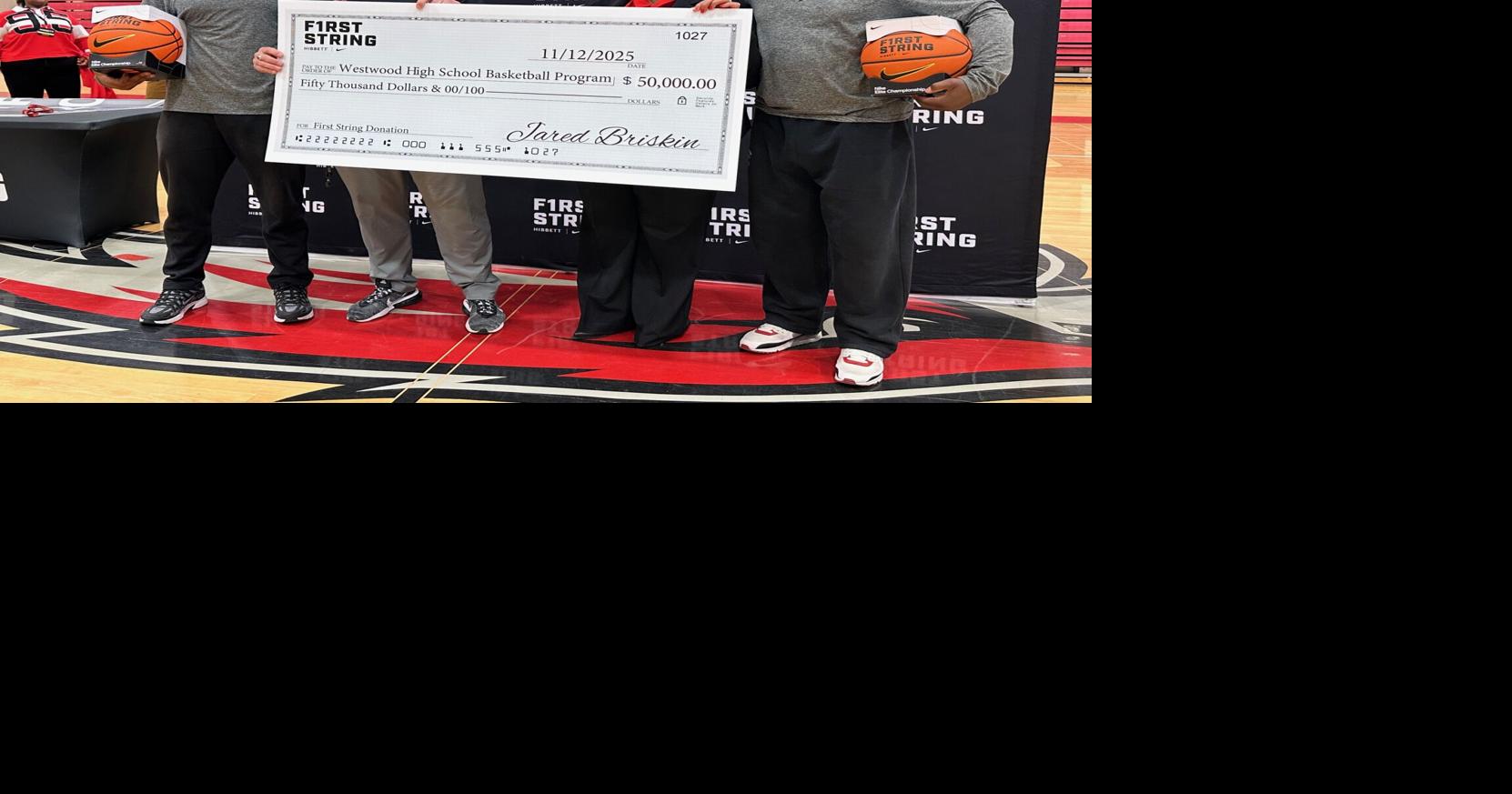 Westwood basketball teams receive $50,000 and gifts from Nike and ...