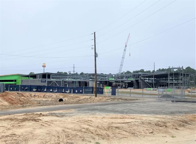Construction progresses on Blythewood hotel, apartments, school ...