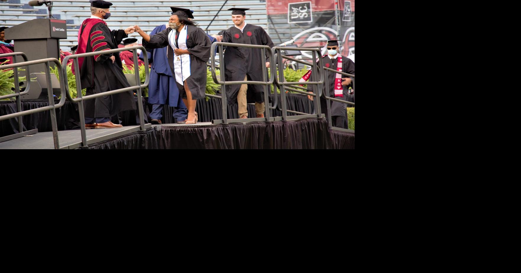 Williams-Brice hosts UofSC's return to in-person graduations | Columbia ...