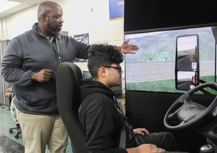 New CDL simulator to benefit Richland One students learning to drive ...