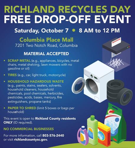 Clear out and clean up on Richland Recycles Day Oct. 7 | Blythewood ...