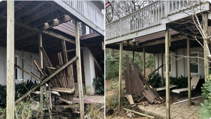 Eight people injured after deck collapses in Lexington County ...