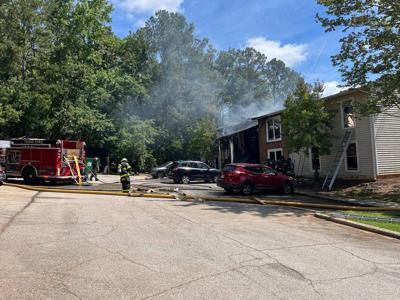 Bush River Rd. apartment complex fire leaves 23 displaced | Communities ...