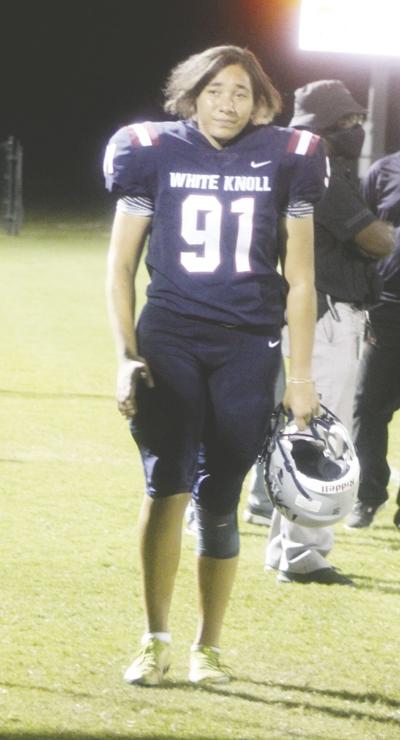White Knoll junior Maleah Perry thriving in all types of "football ...