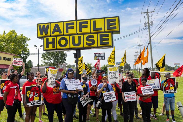 Garners Ferry Waffle House employees go on strike | Business ...