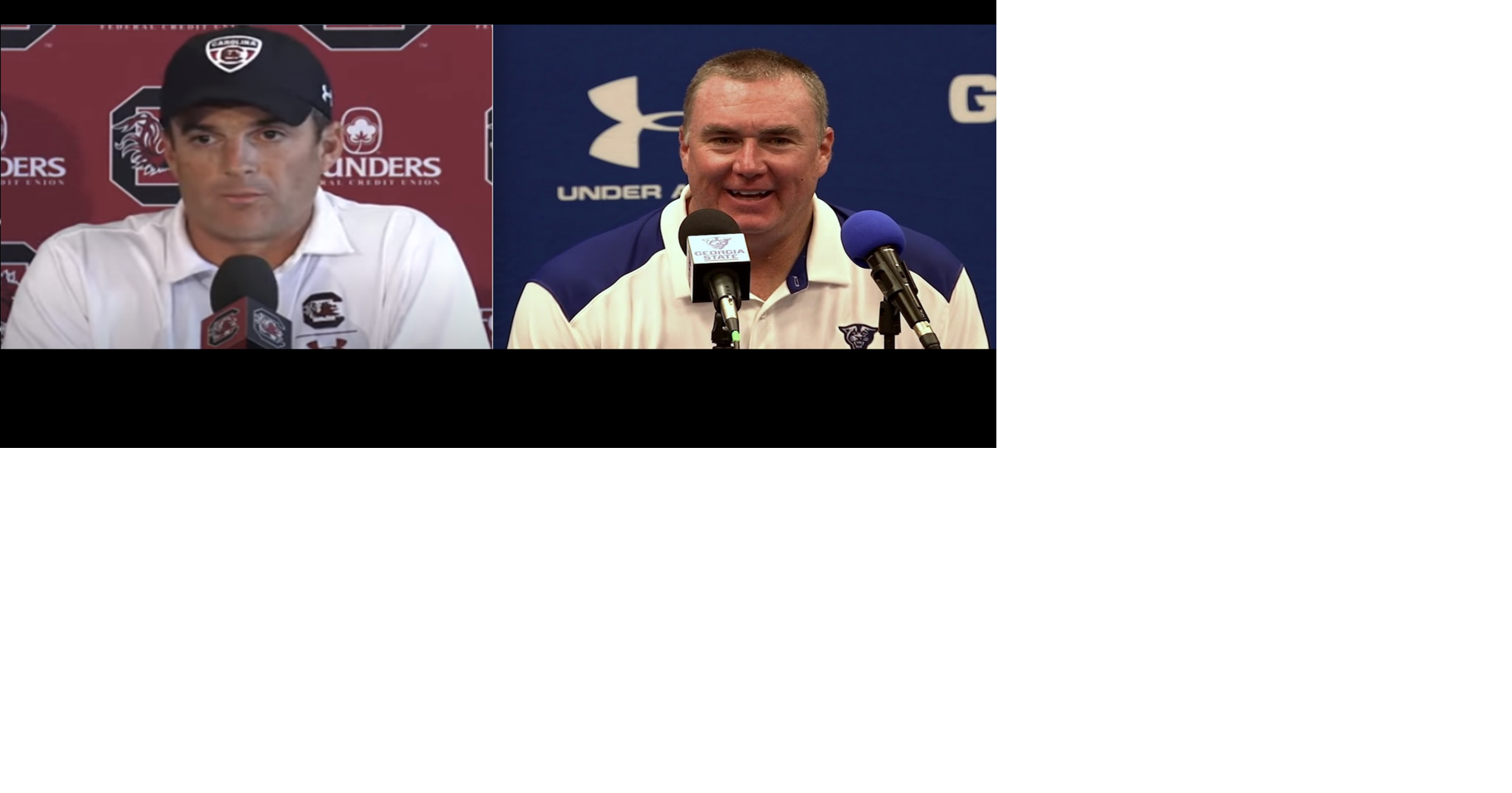 Shane Beamer and former Gamecock coach Shawn Elliott face off in season ...