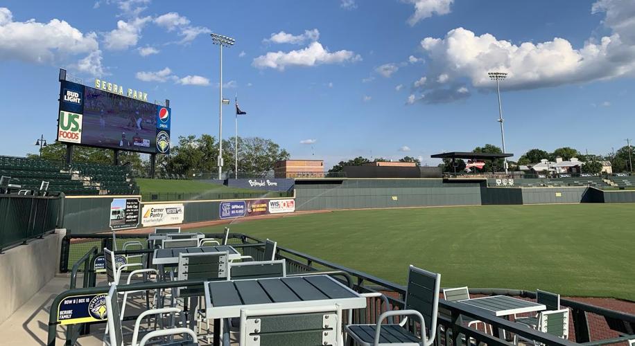 Segra Park opens outdoor restaurant by reservation | Business ...