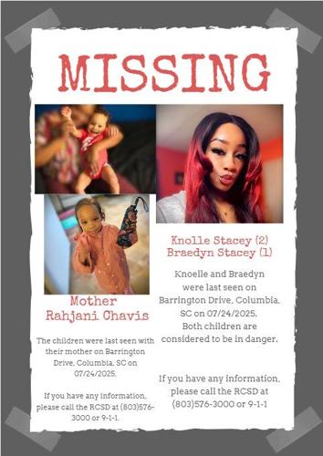 Authorities search for missing children considered endangered ...