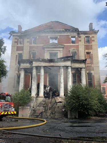Columbia Fire battles flames at Babcock Building, largest structure ...