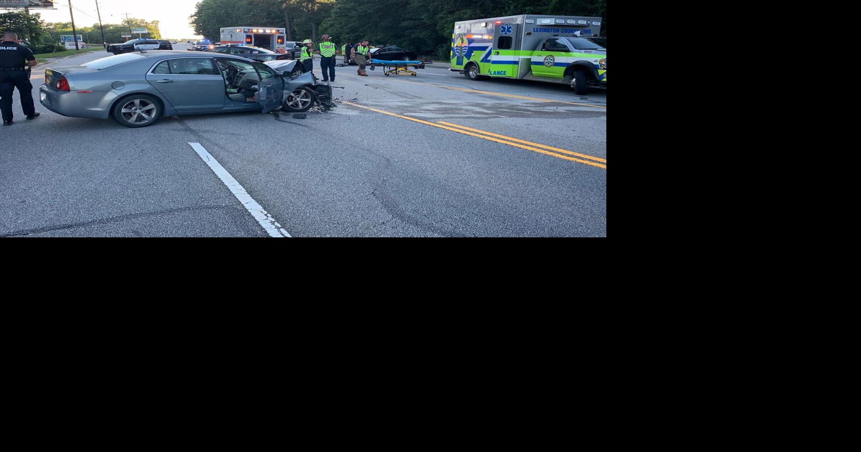 Three hospitalized, driver charged after Lexington wreck | Lexington ...