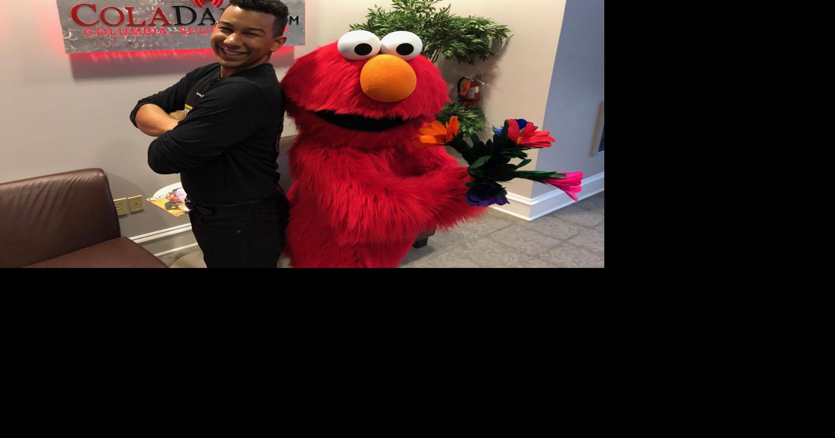Elmo prepares for Sesame Street Live at Colonial Life Arena | Columbia ...