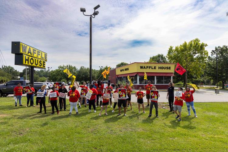 Garners Ferry Waffle House employees go on strike | Business ...