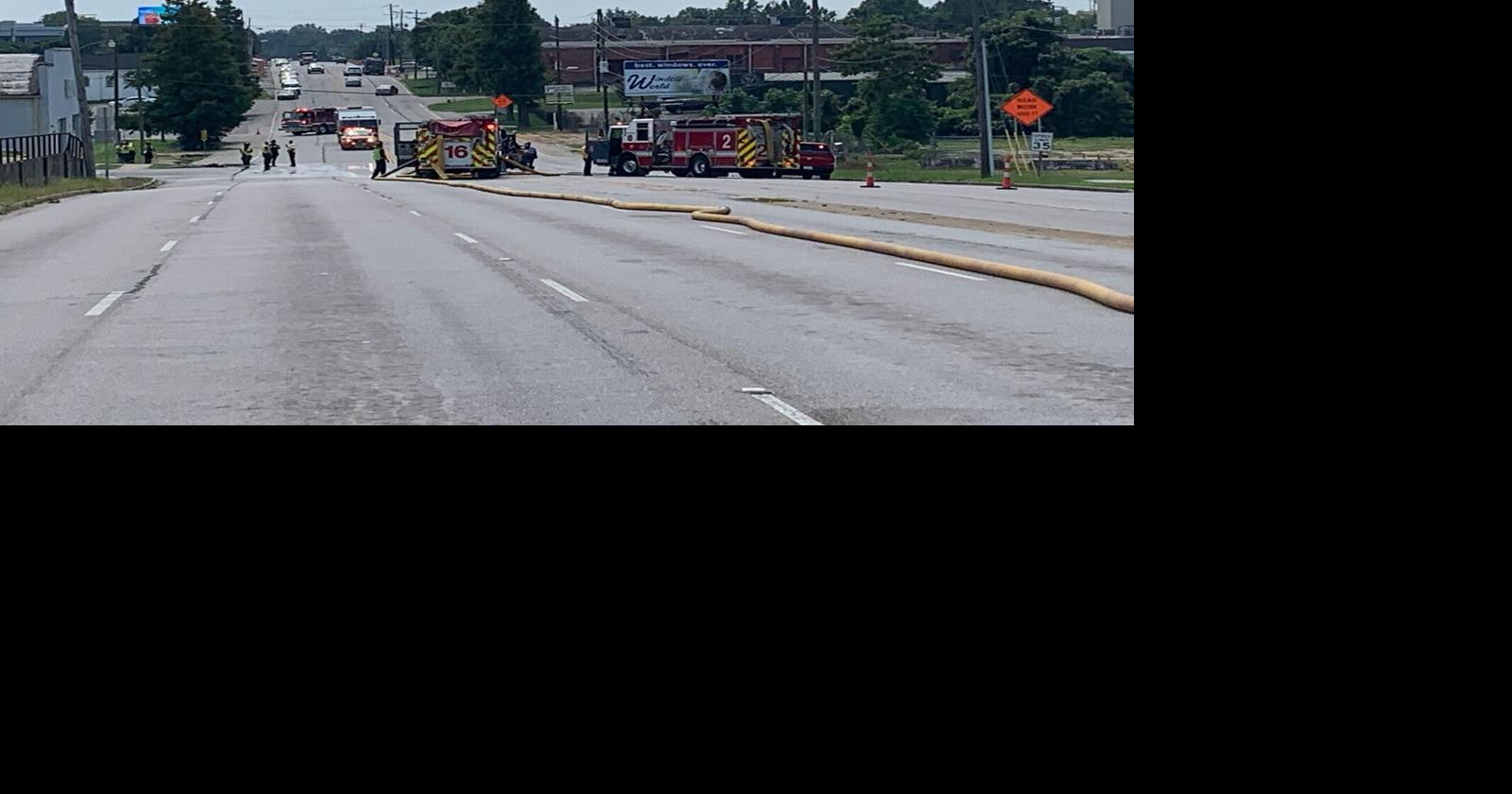 UPDATED: Portion of Huger Street reopened after gas leak | Columbia ...