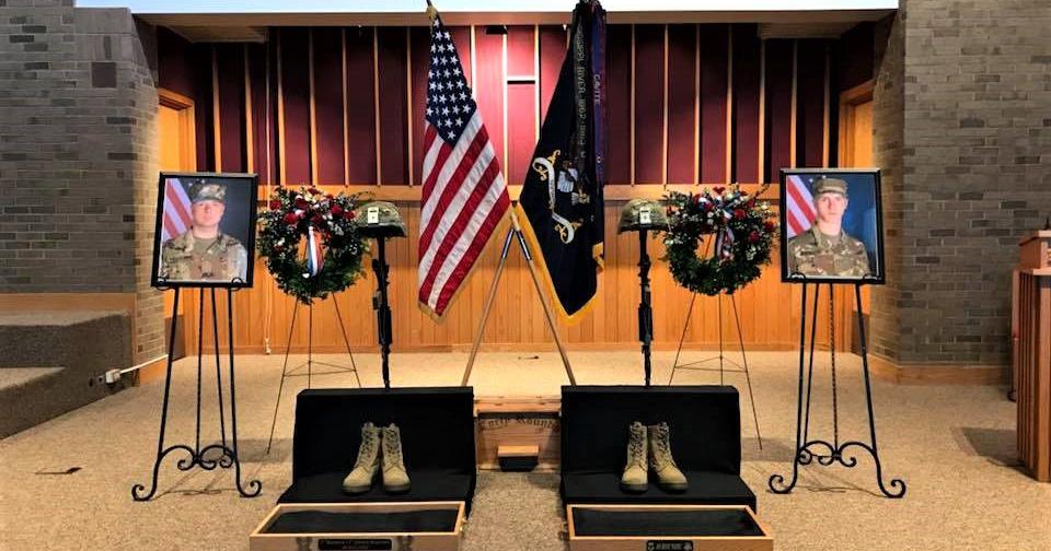 Pvt. Timothy Ashcraft and Pvt. Ethan Shrader memorialized at Ft ...