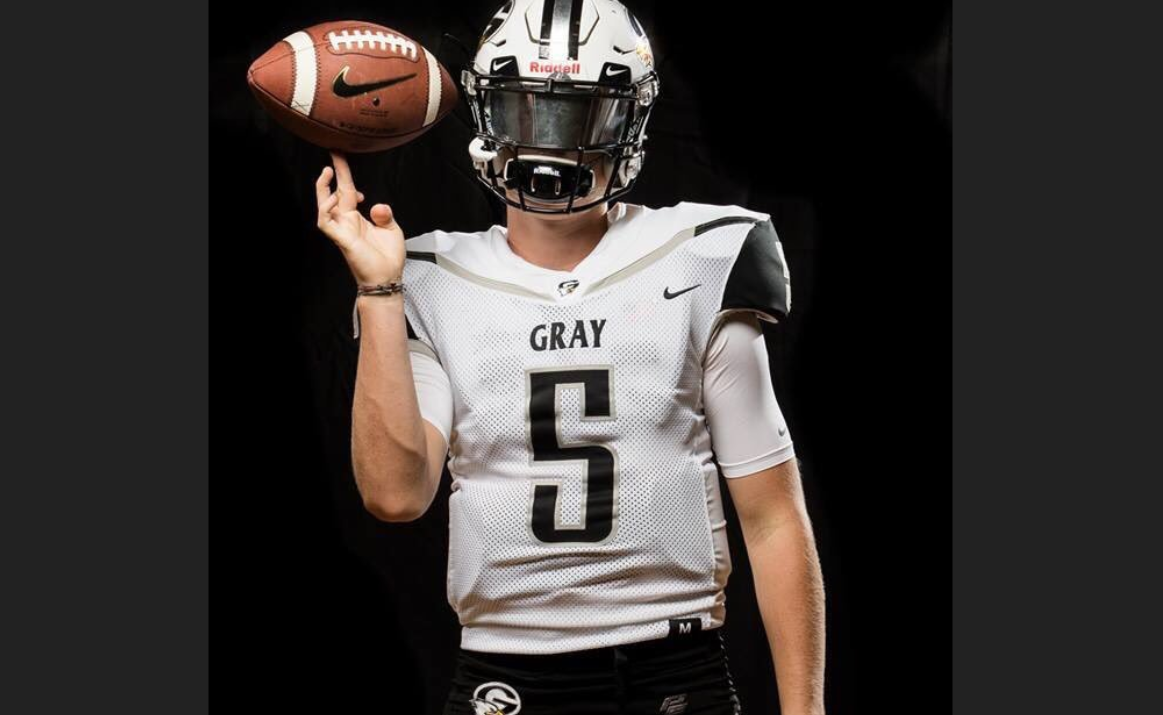 Gray Collegiate quarterback Hunter Helms commits to Holy Cross ...