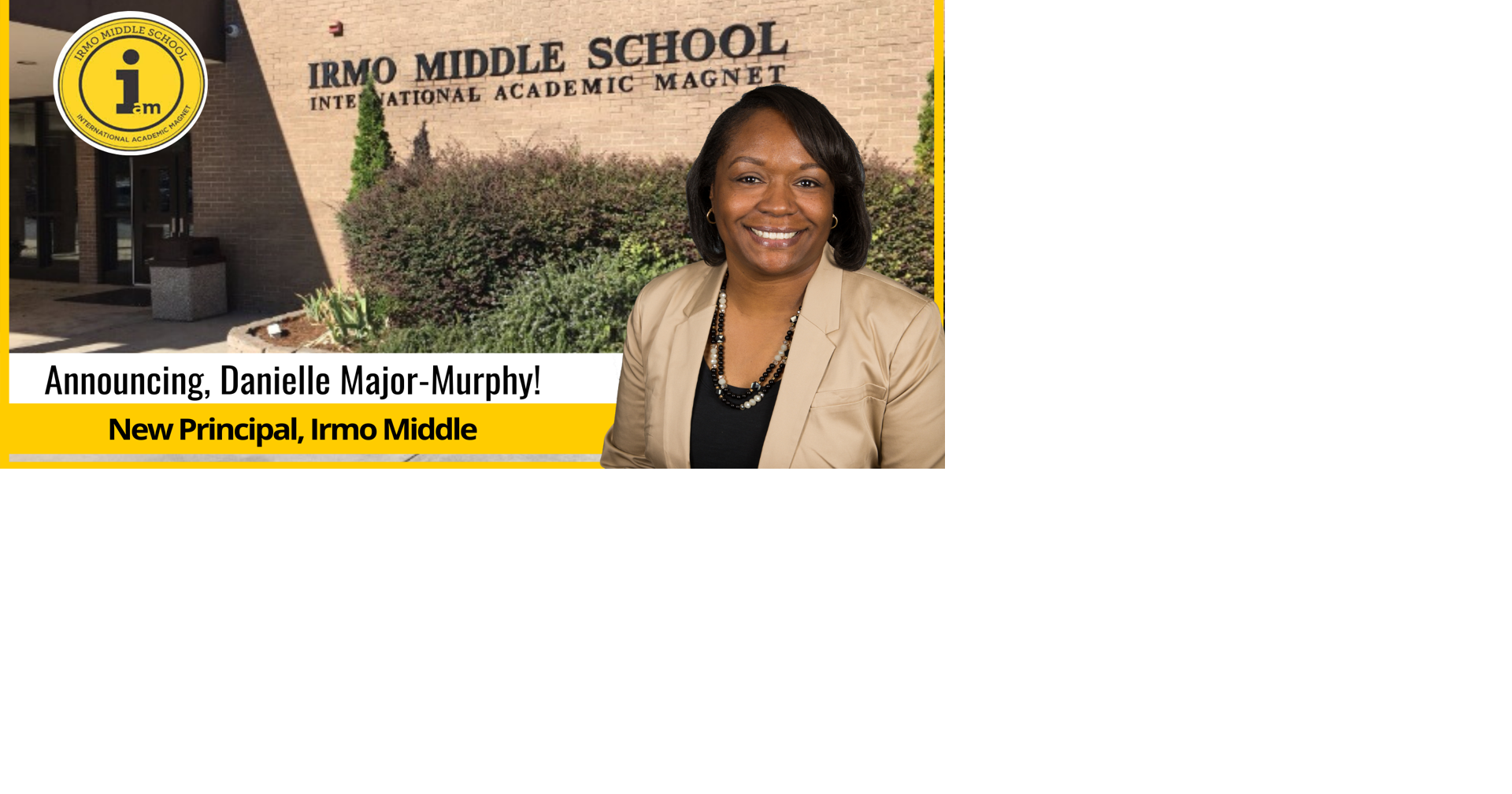 Lexington-Richland Five names new principal of Irmo Middle School ...
