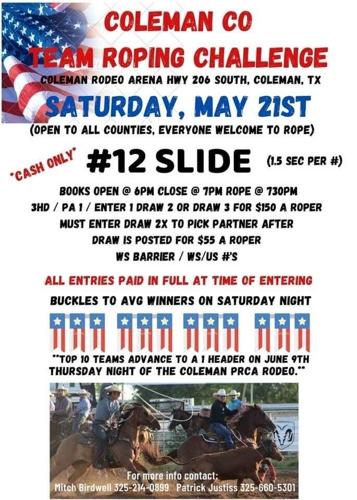 Coleman County Team Roping Challenge | News | colemantoday.com