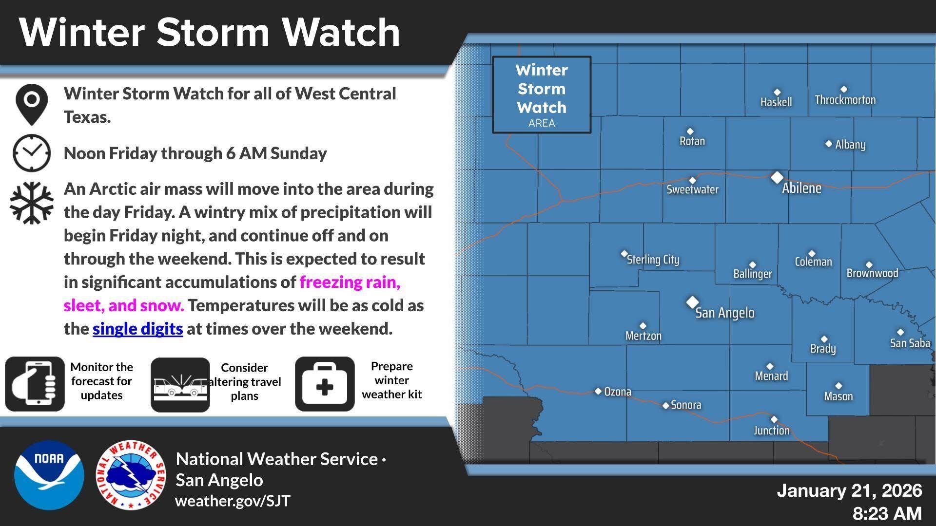 Randy Turner Shares Thoughts on Winter Storm | Weather | colemantoday.com