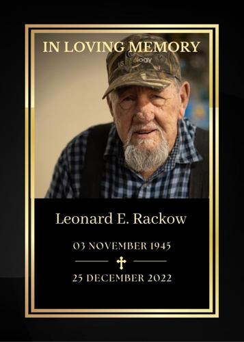Leonard Rackow, 77 | Obituaries | colemantoday.com