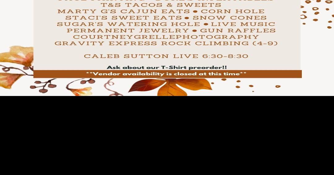 3rd Annual MMT Fall Festival | Calendar | colemantoday.com