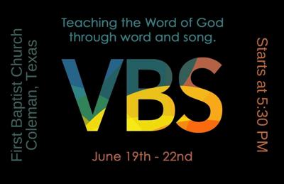 FBC Coleman’s Vacation Bible School Mon - Thurs This Week | News | colemantoday.com