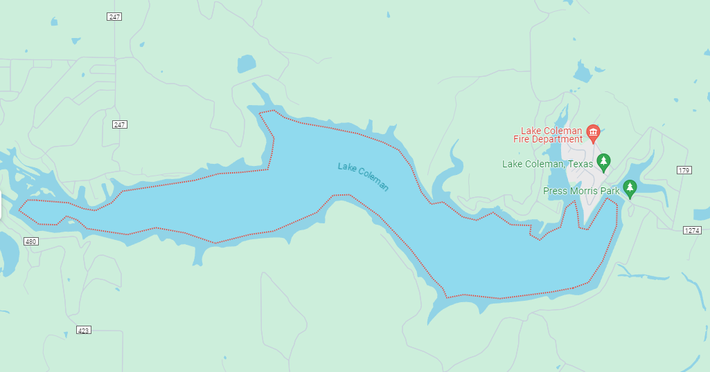 Lake Coleman Water Level Increases Substantially, Plus Hords Creek and ...