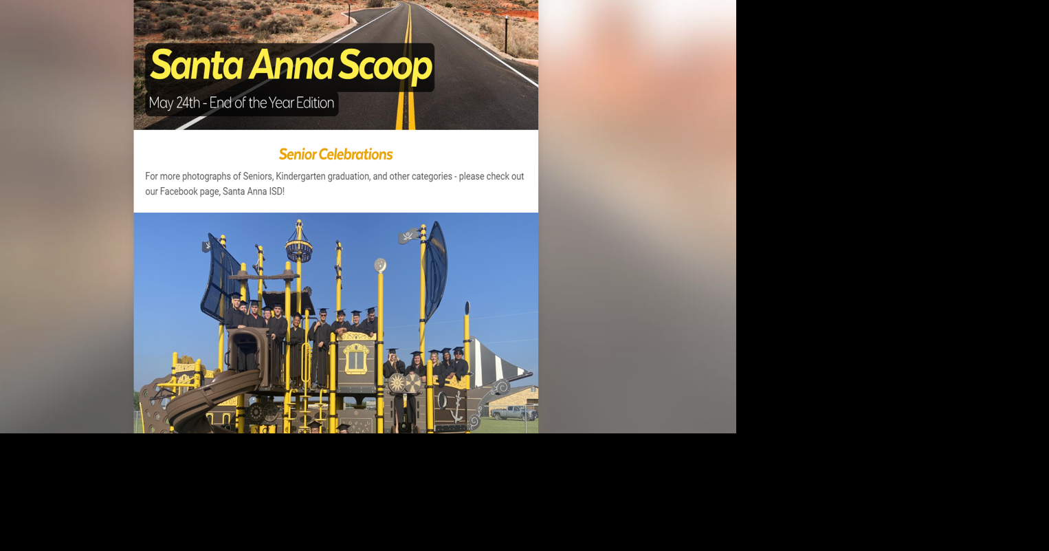 Santa Anna Isd Scoop Newsletter Final 2024 Edition News