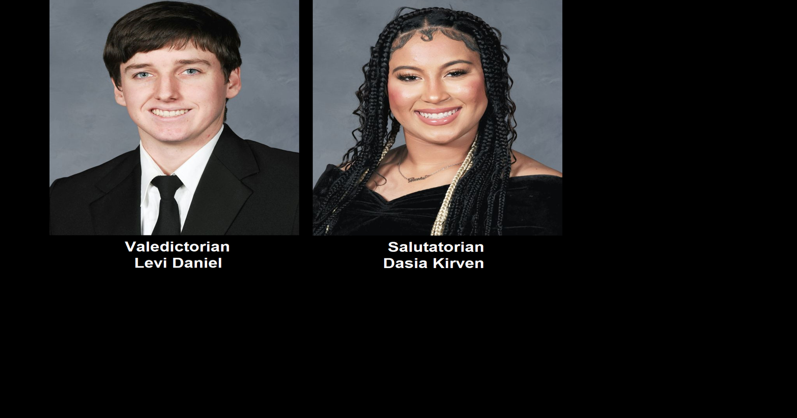 Daniel and Kirven Top Honor Grads for Santa Anna HS | Coleman County ...