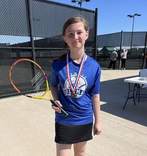 CHS Tennis Players Compete in District | Sports | colemantoday.com