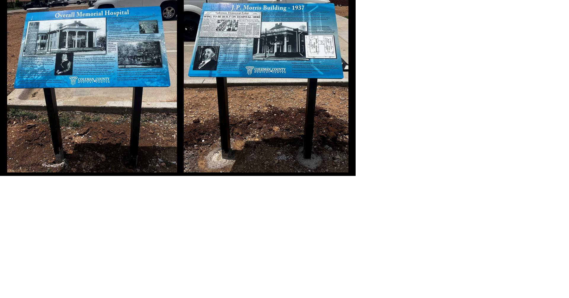 CCMC Foundation Installs New Signs Commemorating Hospital History ...