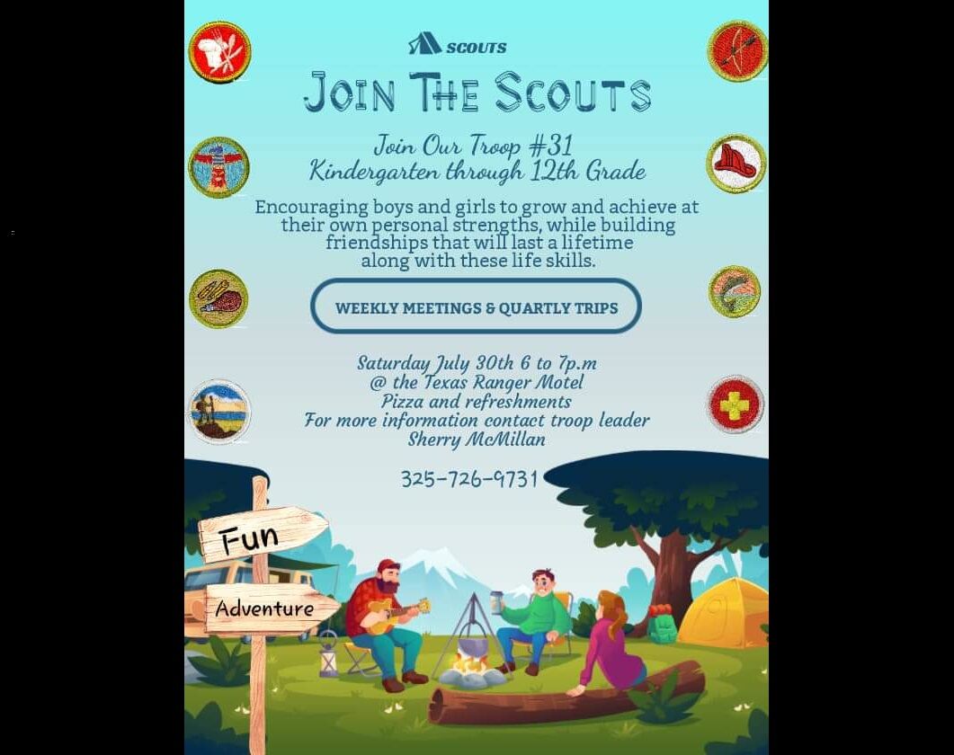 JOIN THE SCOUTS | Calendar | colemantoday.com