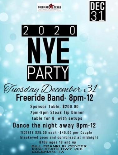 Freeride Band to Perform for Coleman New Year's Eve Celebration | News ...