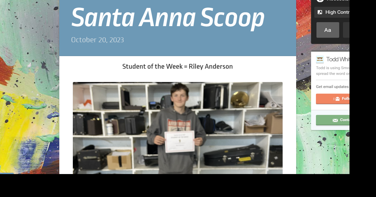 Santa Anna ISD Scoop Newsletter | News | colemantoday.com