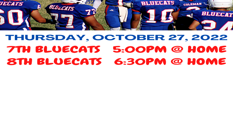 Coleman Football Schedules for Thursday | Sports | colemantoday.com