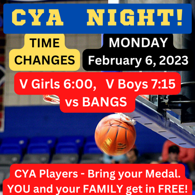"CYA Night" at Monday's CHS Games! | Sports | colemantoday.com
