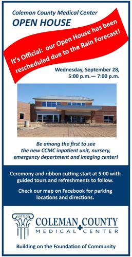 Coleman County Medical Center OPEN HOUSE | Calendar | colemantoday.com