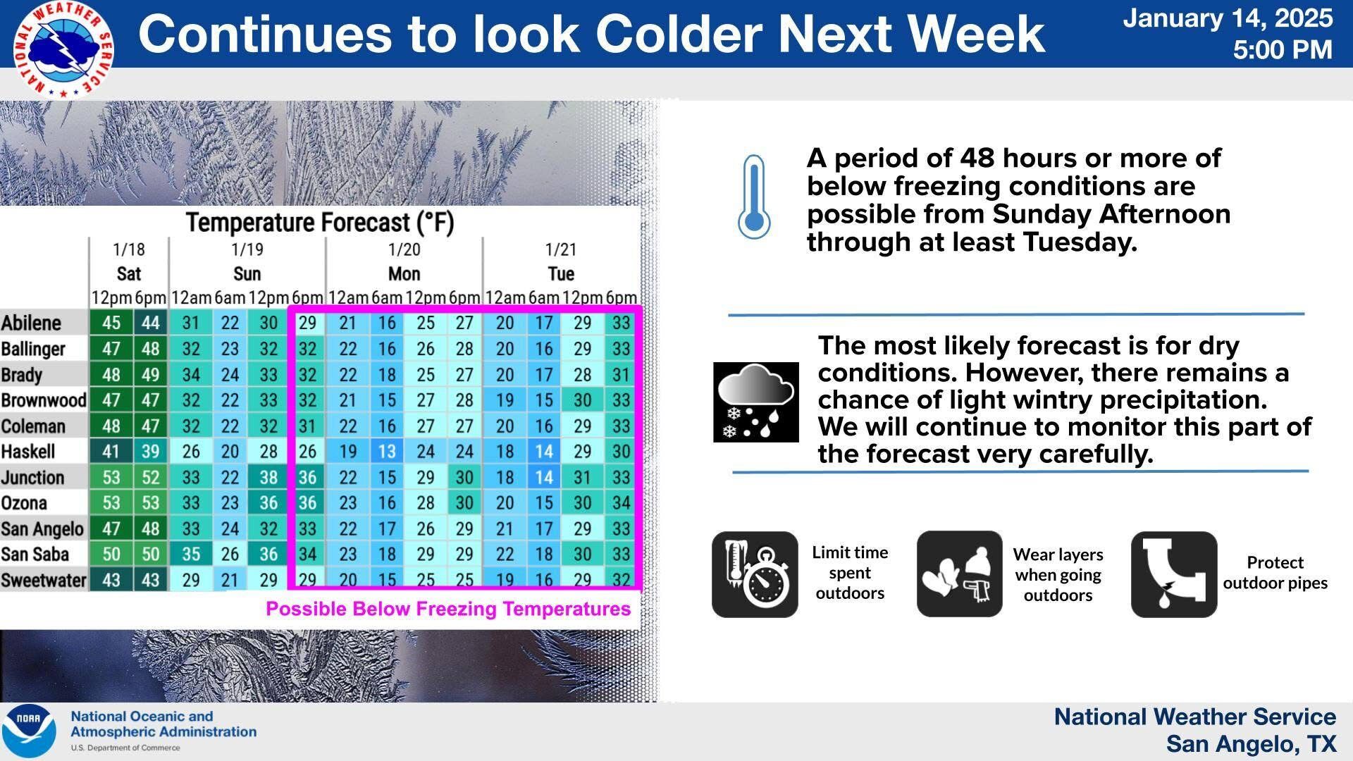 US National Weather Service Shows Weekend Forecast | Weather ...