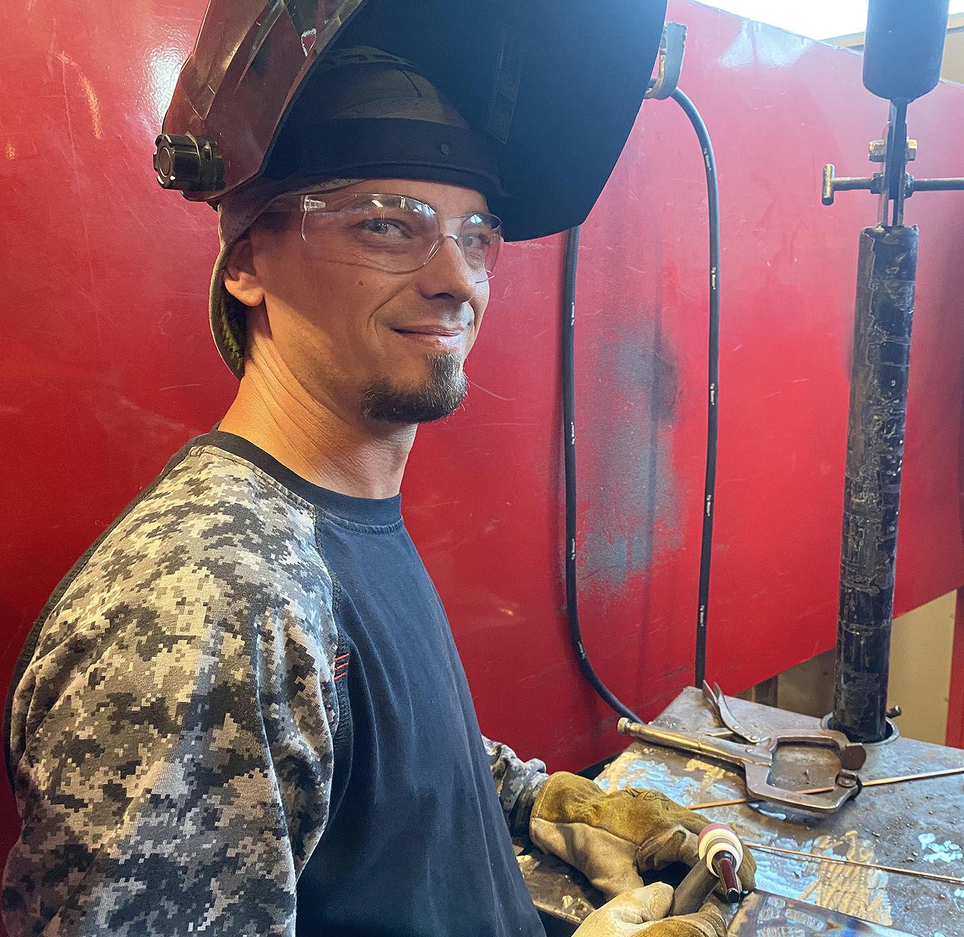 U.S. Army Veteran Learns to Weld in Iraq, Finds Career Path at TSTC ...