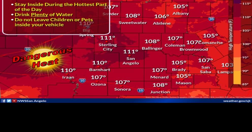 Here We Go Again Excessive Heat Warning Through Tuesday News