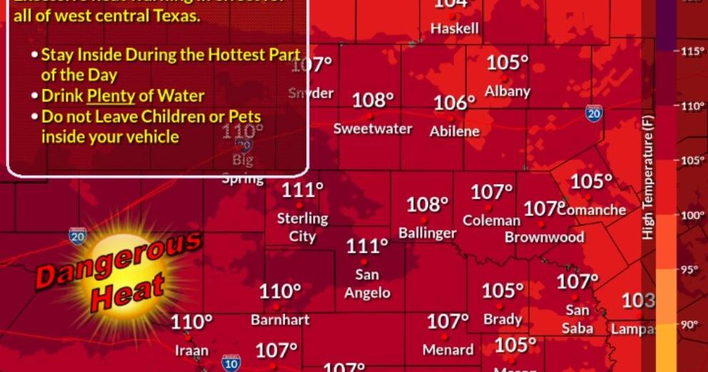 Here We Go Again Excessive Heat Warning Through Tuesday News